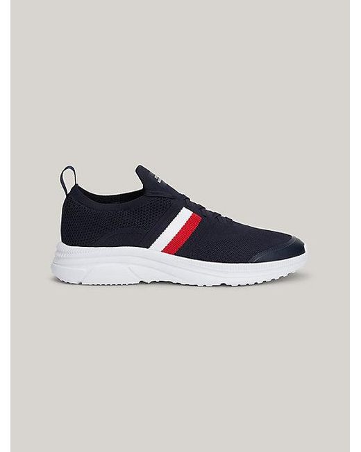 Tommy Hilfiger Th Modern Essential Runner Sneaker Mit Profil in Blau fur Herren Lyst DE