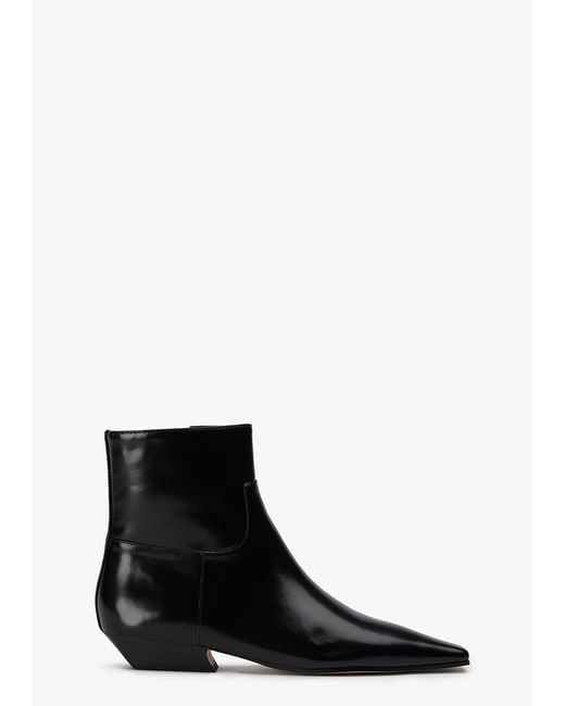 Tony Bianco Rupert Hi Shine Dress Boot Ankle in Black | Lyst