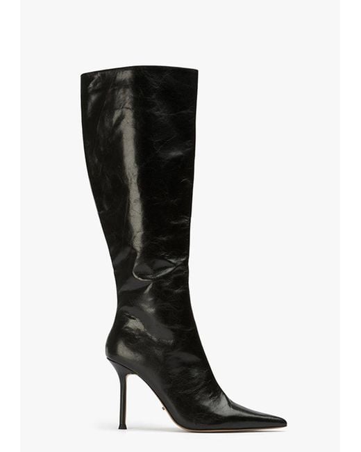 Tony Bianco Naxos Vintage Dress Boot Calf in Black | Lyst