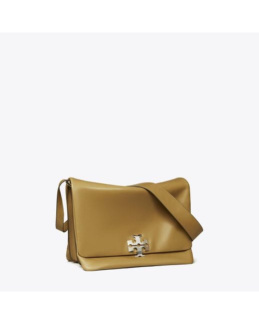 Tory Burch Large Charlie Shoulder Bag in Brown | Lyst