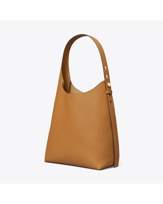 Tory Burch Romy Hobo Bag in Brown | Lyst