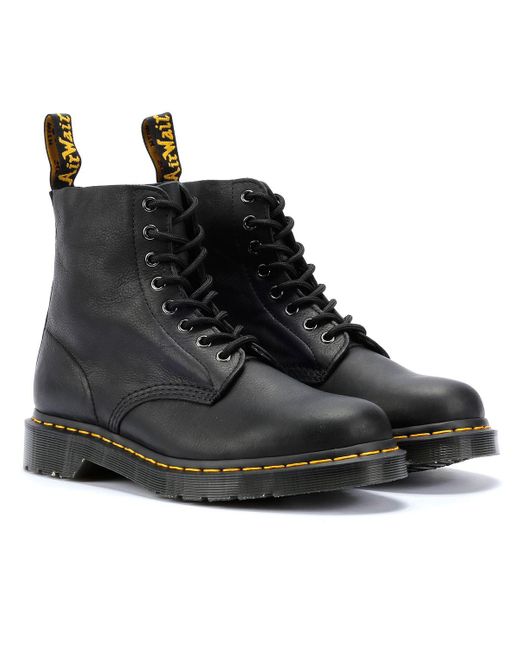 Dr. Martens 1460 Pascal Ambassador Leather Boots in Black | Lyst