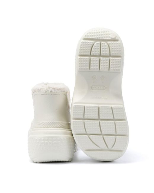 Crocs™ Stomp Lined Shorty Off Boots in White | Lyst