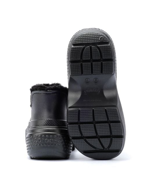 Crocs™ Stomp Lined Shorty Boots in Black | Lyst
