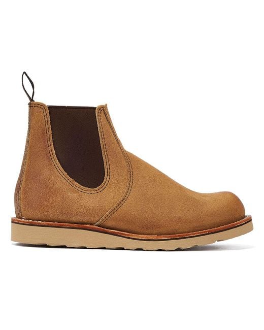Red Wing Wing Shoes Classic Chelsea Hawthorne Muleskinner Chestnut ...