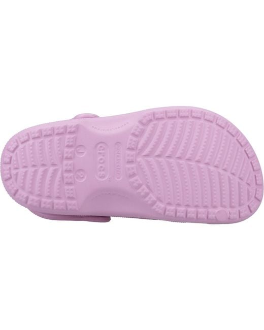 Crocs™ Kids' Classic Clog Thermoplastic Hydrangea Loafers in Purple | Lyst