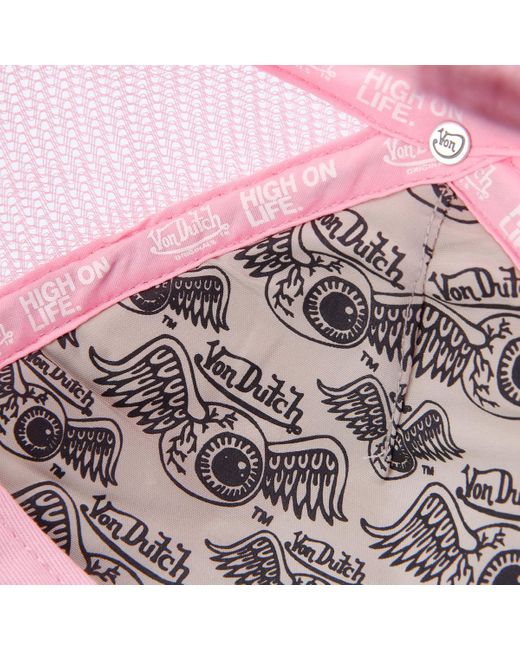 Von Dutch Trucker Mesa Caps in Pink | Lyst