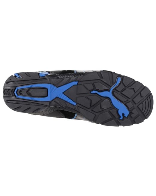 PUMA Rio Mid Leather Safety Boots in Black | Lyst