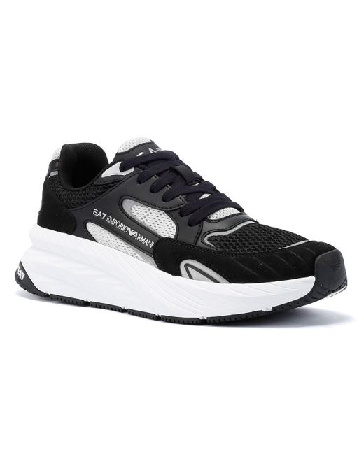 EA7 Crusher Sonic Mix / Trainers Material_Synthetic in Black for Men | Lyst