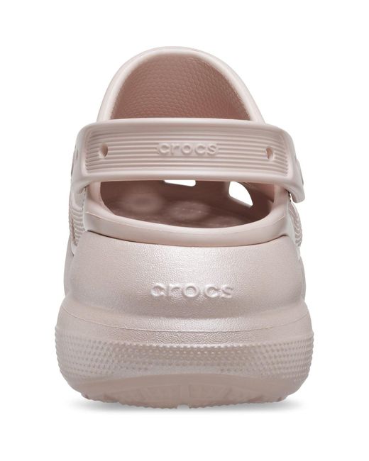 Crocs™ Classic Crush Thermoplastic Clay Clogs in Pink | Lyst