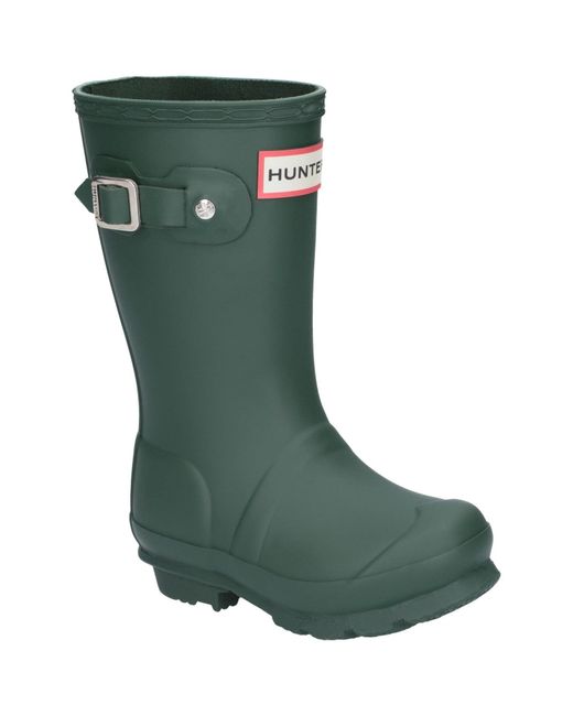 HUNTER Kids Matt Jft6000Rma-Hgr Original Wellington Boots in Green | Lyst
