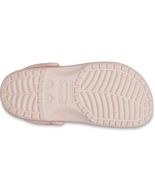 Crocs™ Classic Glitter Synthetic Quartz Clogs in Pink | Lyst UK