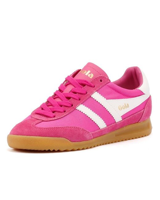 Gola Tornado Shocking/ Sneakers in Pink | Lyst