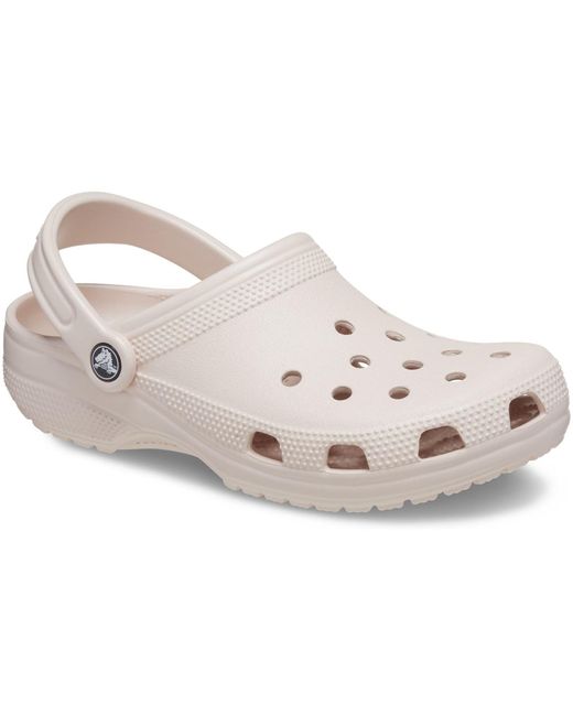 Crocs™ Classic Clog Thermoplastic Quartz Clogs in White | Lyst