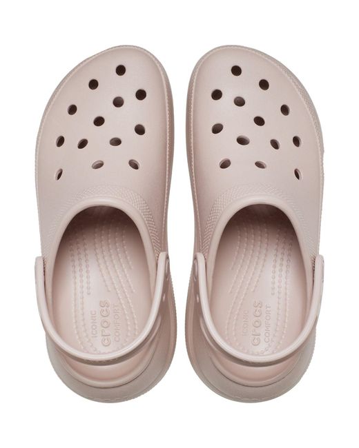 Crocs™ Classic Crush Thermoplastic Clay Clogs in Pink | Lyst