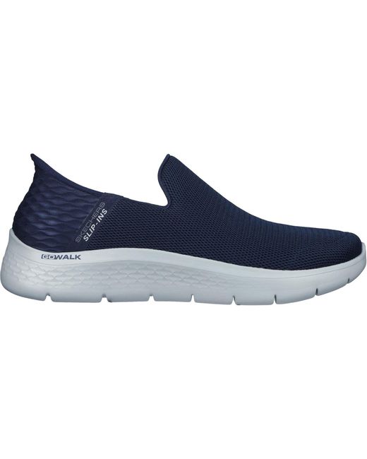 Skechers Go Walk Flex No Hands 216491-nvy Slip On Shoe in Blue for Men ...