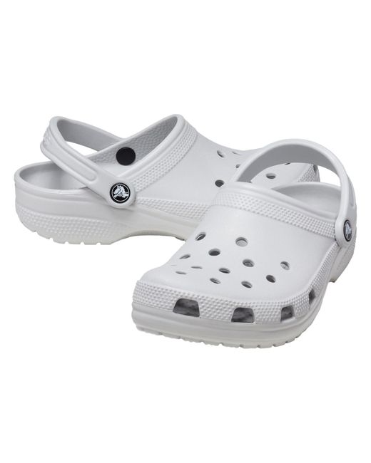 Crocs™ Classic Clog Thermoplastic Atmosphere Clogs in Metallic | Lyst