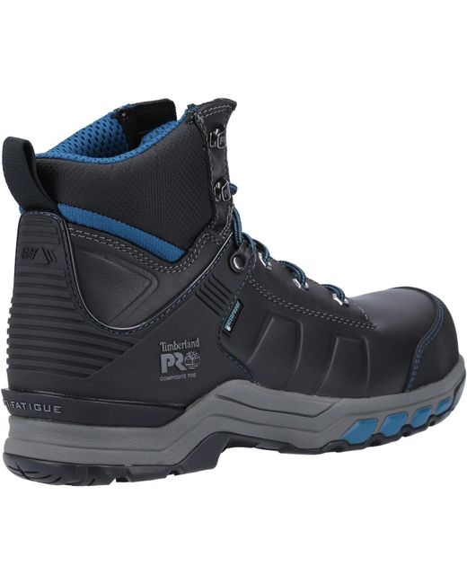 Timberland Hypercharge Work Leather/ Safety Boots in Blue | Lyst