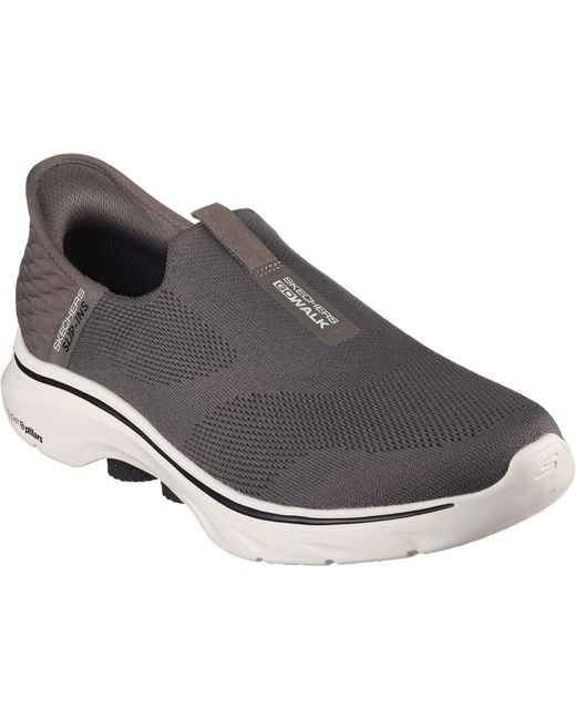 Skechers Slip-ins: Go Walk 7 - Easy On 2 216641-brn Slip On Shoe in ...