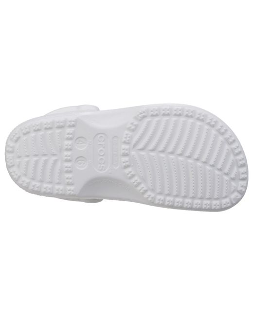 Crocs™ Classic Croslite Rubber Clogs in White | Lyst