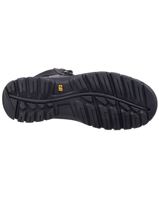 CAT Safety Caterpillar Framework Leather Safety Boots in Blue | Lyst UK