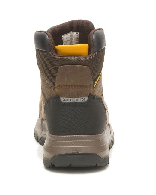 Caterpillar Crossrail 2.0 Pyramid Safety Boots in Brown | Lyst