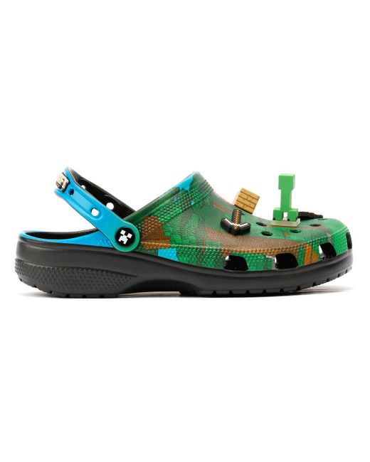 Crocs™ Minecraft Classic Multi Clogs in Green | Lyst
