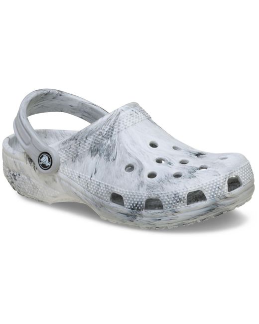 Crocs™ Classic Marbled Clog Synthetic/ Clogs in Grey | Lyst UK