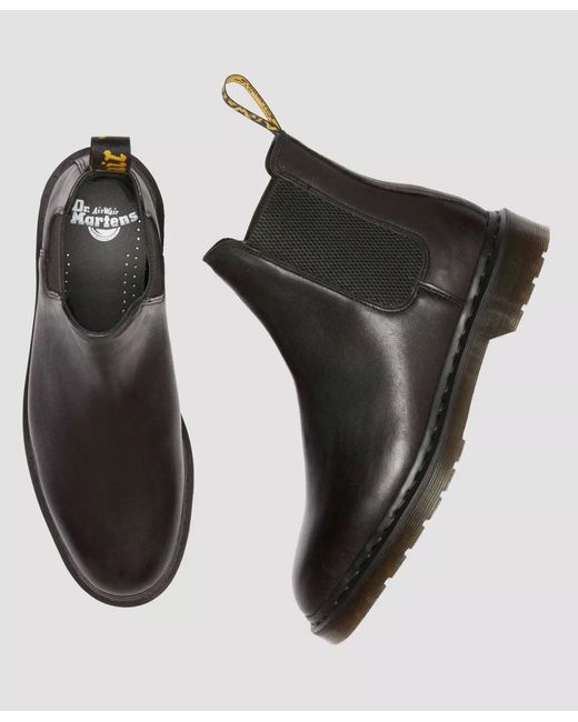 Dr. Martens Dr. Martens Graeme Analine Leather Boots in Black for Men ...