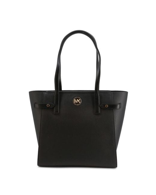 Michael Kors Carmen Shoulder Bag in Black | Lyst