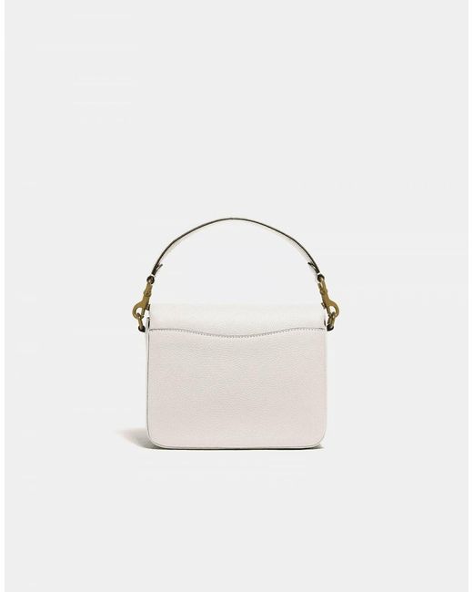 COACH Cassie 19 Leather Crossbody Bag , Col: Chalk in Natural | Lyst