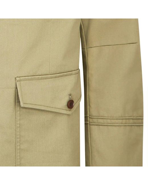 Merc London George Field Jacket in Green for Men | Lyst