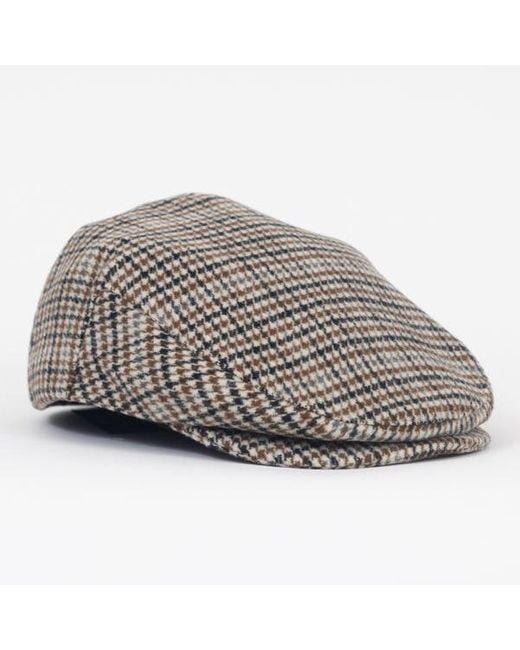 Brixton Hooligan Snap Flat Cap in Gray for Men | Lyst