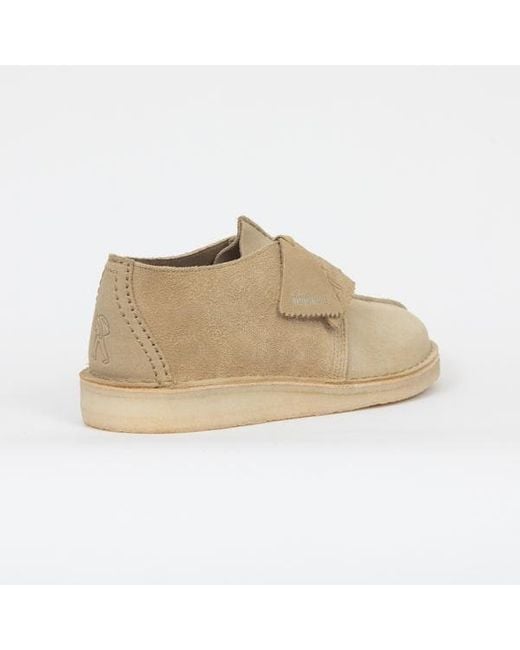 Clarks Desert Trek Shoes in Natural for Men | Lyst