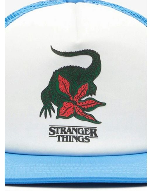 Lacoste X Netflix Stranger Things Logo Baseball Cap in Blue for Men ...