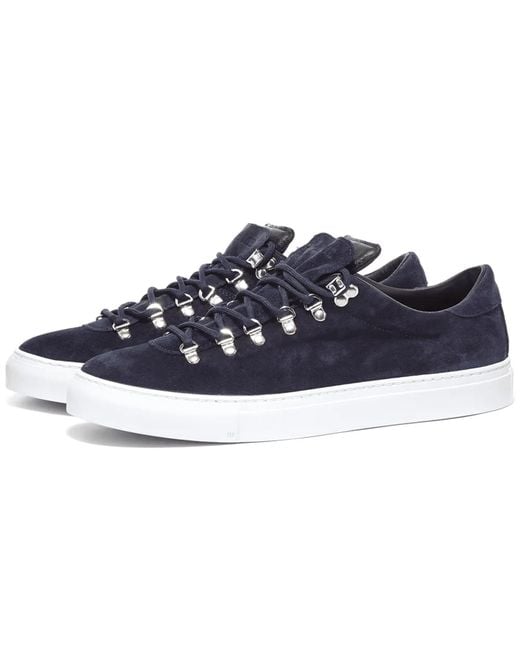 Diemme Marostica Low Navy Suede in Blue for Men | Lyst