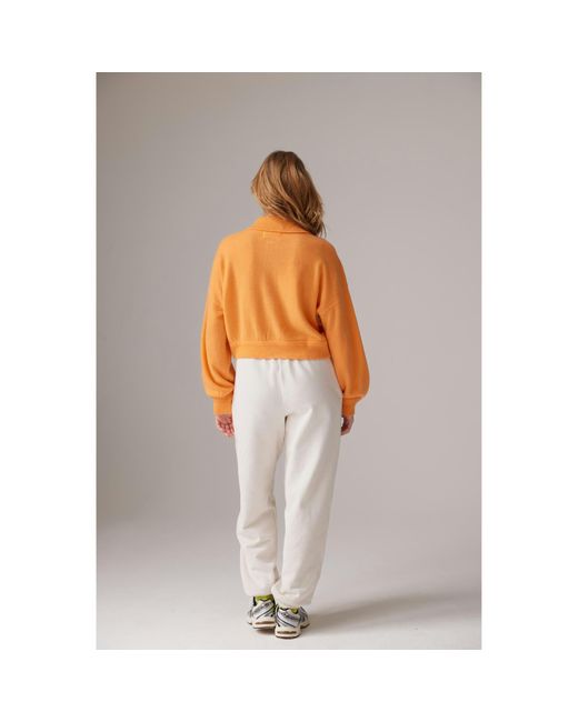 Colorush Cashmere Jacket Sunset in Orange | Lyst