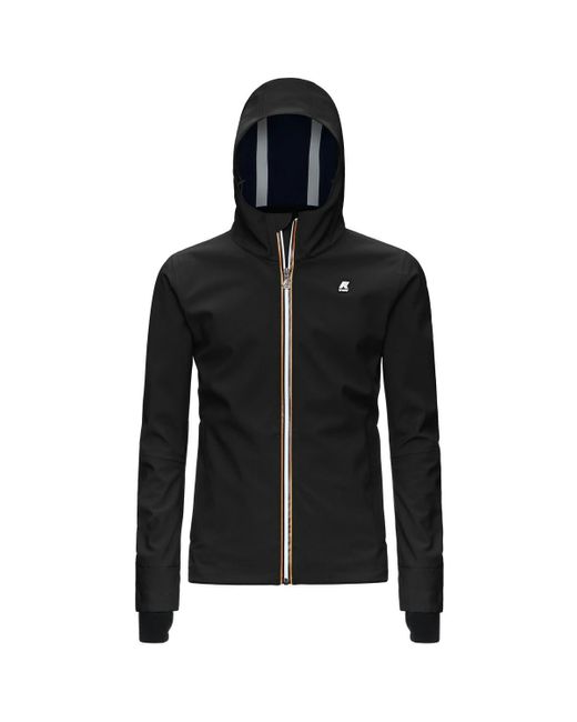 K-Way Jacko Bonded Jacket Pure & Depth in Black for Men | Lyst