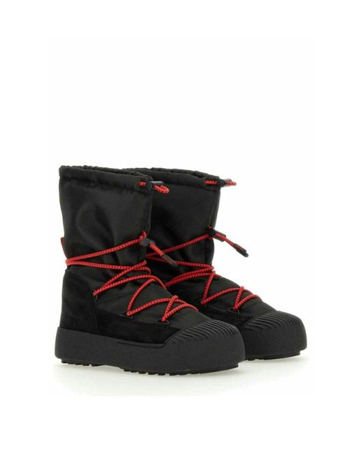 Moon Boot Mtrack Polar Cordy Boots in Black for Men | Lyst