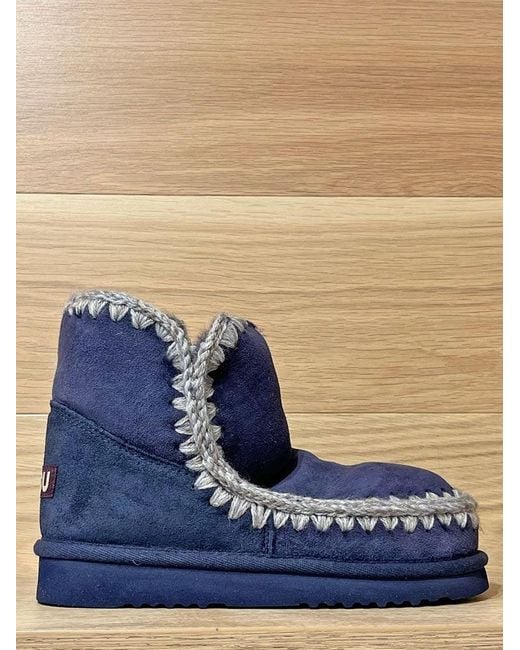 Mou Eskimo 18 Boots Abyss in Blue for Men | Lyst
