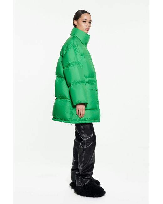 Stand Studio Edna Coat in Green | Lyst