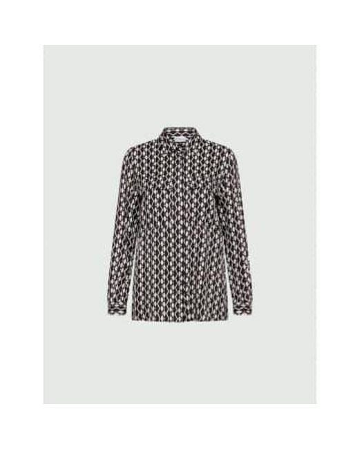 Marella Simbolo Geometric Button Up Shirt Col: 002 Multi, Size: in ...