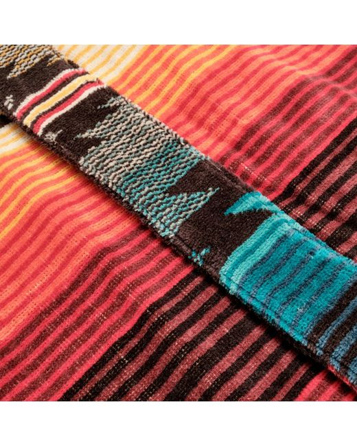 Pendleton Terry Bath Robe in Red for Men | Lyst