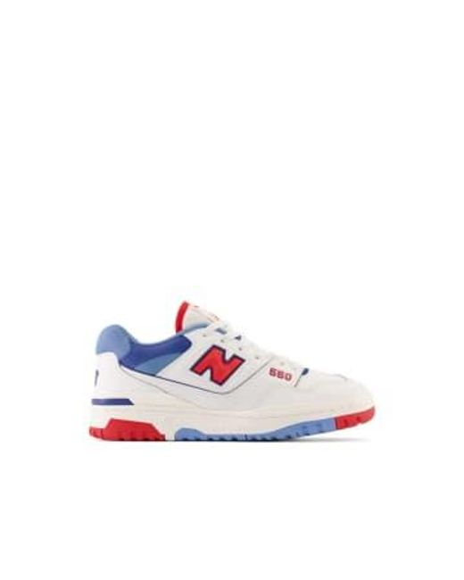 New Balance 550 Low-top Sneakers in White for Men | Lyst