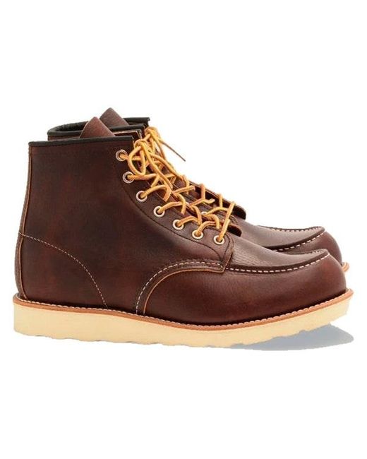 Red Wing Classic Moc Style No. 8138 Leather in Brown for Men | Lyst