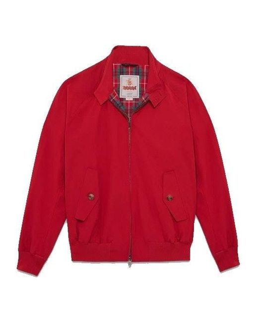 Baracuta G9 Harrington Jacket Chili Pepper in Red for Men | Lyst