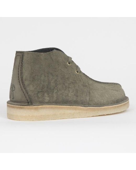 Clarks Desert Trek Hi Shoes in Gray for Men | Lyst