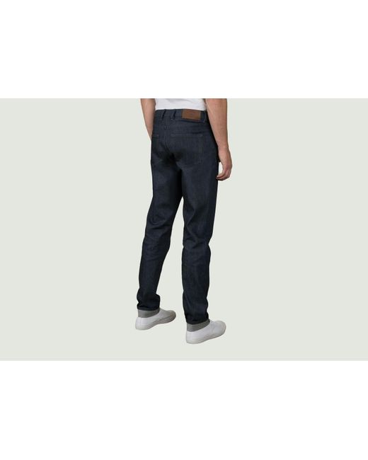 Henry Paris The 5 Pocket Selvedge Jeans in Black for Men | Lyst