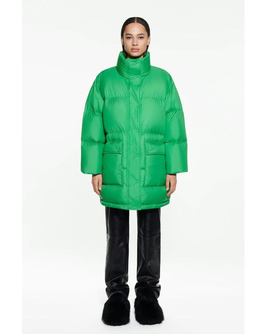 Stand Studio Edna Coat in Green | Lyst
