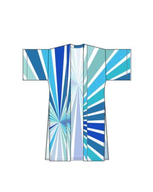 Nooki Design Charlie Kimono in Red | Lyst